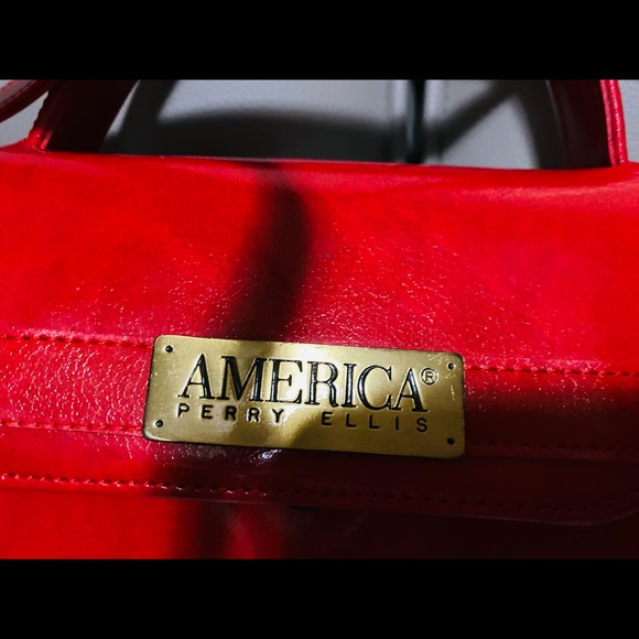 Perry Ellis | Bags | Perry Ellis Red Purse | Poshmark